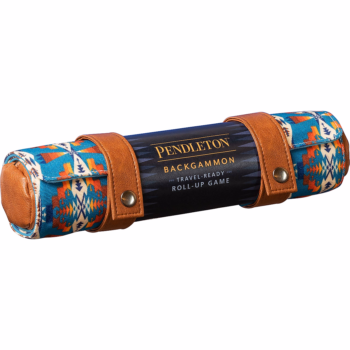 Chronicle Books Pendleton Backgammon: Travel-Ready Roll-Up Game (Camping Games, Gift for Outdoor Enthusiasts)