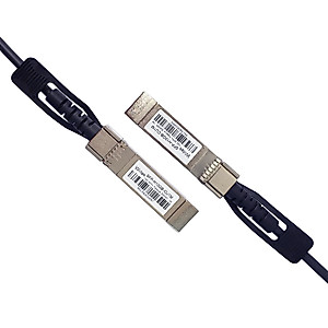 Wiitek 10G SFP+ DAC Cable 1M, 10Gbase-CU SFP+ Direct Attach Cable, SFP Patch Cable Compatible for Cisco SFP-H10GB-CU1M, Meraki, Ubiquiti uacc-dac-sfp10-1m, Mikrotik, Netgear and More