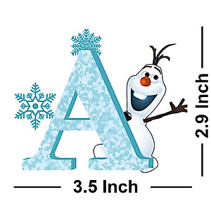 DEKOSH Alphabet Wall Stickers for Baby Girl Nursery | Peel & Stick Decorative Girl Wall Decals for Bedroom