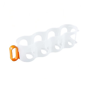 YBSJDQ Refrigerator Organizer Bins Beverage Holder for Fridge, Freezer Soda Can Organizer for Refrigerator Shelf, Beer Can Holder, Fridge Storage Sliding Rack, Drink Can Dispensers (Orange), LK-65