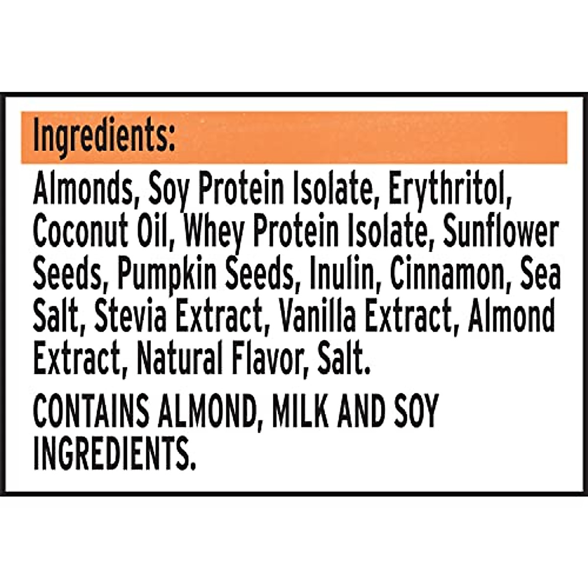 Ratio Toasted Almond Granola Cereal, 2g Sugar, Keto Friendly, 8 OZ Resealable Cereal Bag