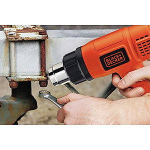 BLACK+DECKER Heat Gun, 1350 Watt, Dual Temperature Settings, Corded (HG1300)
