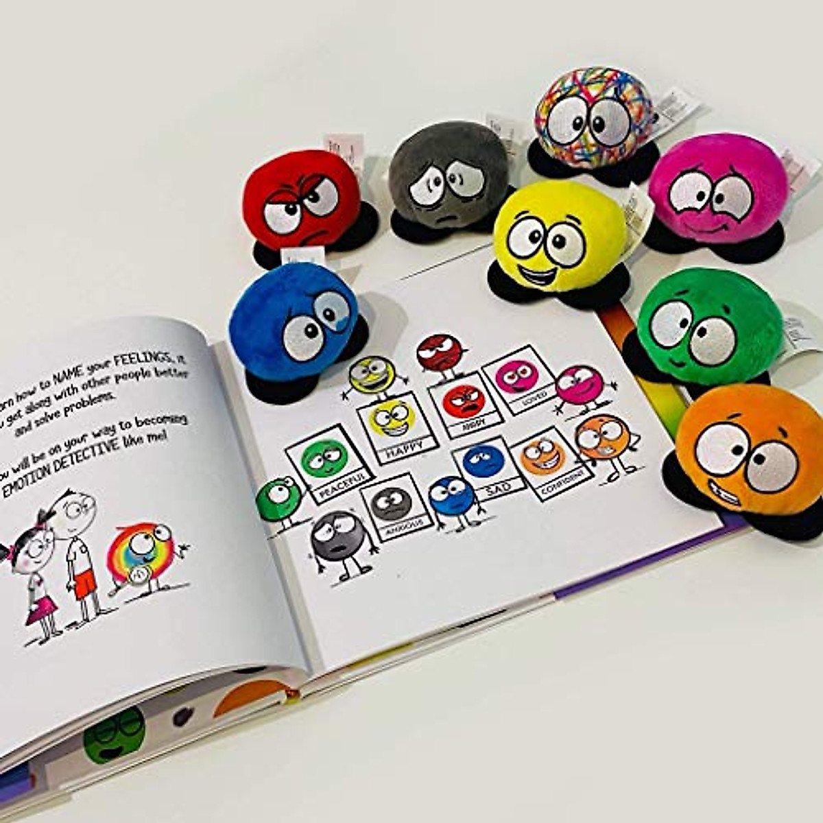 A Little SPOT of Emotion 8 Plush Toys with Feelings Book Box Set