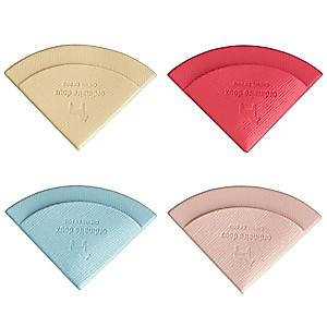 Corner Leather Bookmark yyangz 4PCS 4Color Triangle Shaped Leather Book Marks, Page Corner Leather Reading Handmade Vintage Cute Bookmarks for Women Bookworm Gift,Triangle Book Mark