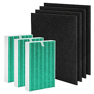 isinlive Upgraded HPA300 HEPA Filter R, HRF-R3 for Honeywell HPA300 Series, HPA300, HPA304, HPA8350, HPA300VP, HPA3300b, HPA5300