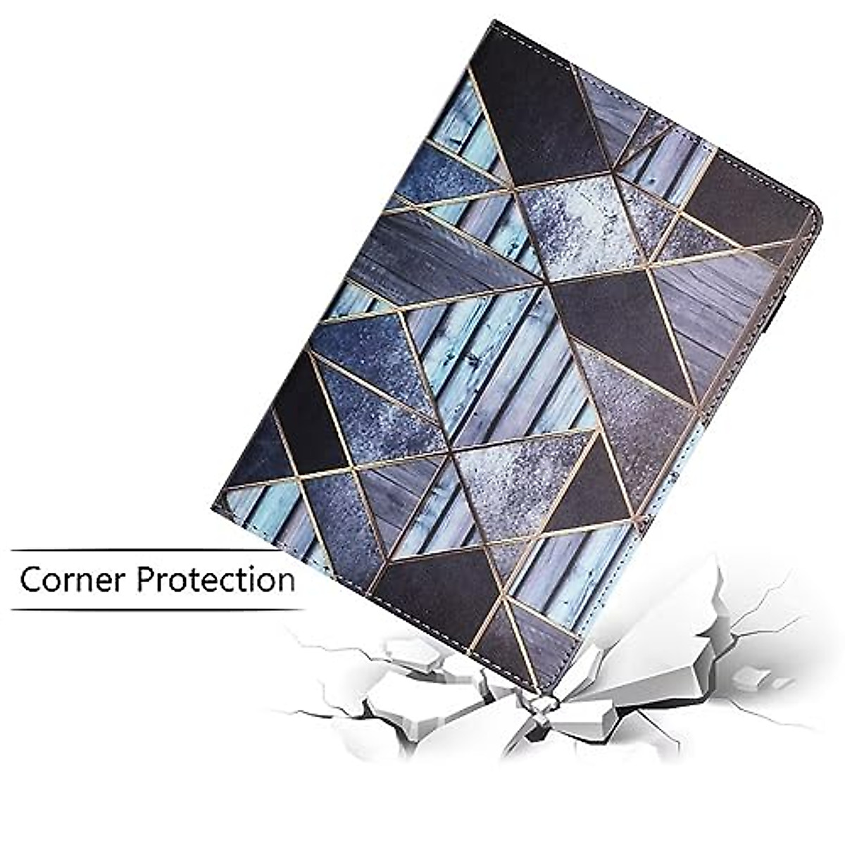 Compatible with/Replacement for Tablet PC Samsung Galaxy Tab A8 10.5 inch 2021 SM-X200/X205/X207 PU Leather Flip Cover Stand Wallet Case XXLZCX (10)