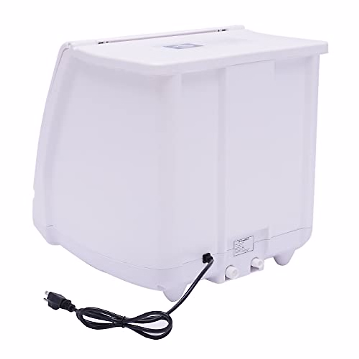 Portable Dishwasher Countertop 360° Spray Arms Mini Dishwasher with 5 Washing Programs Display Dishwasher for Apartments & Rvs（1200W）