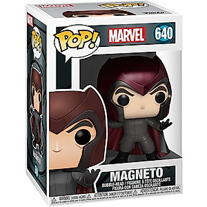 POP Marvel: X-Men 20th Anniversary - Magneto Funko Pop! Vinyl Figure (Bundled with Compatible Pop Box Protector Case), Multicolored, 3.75 inches