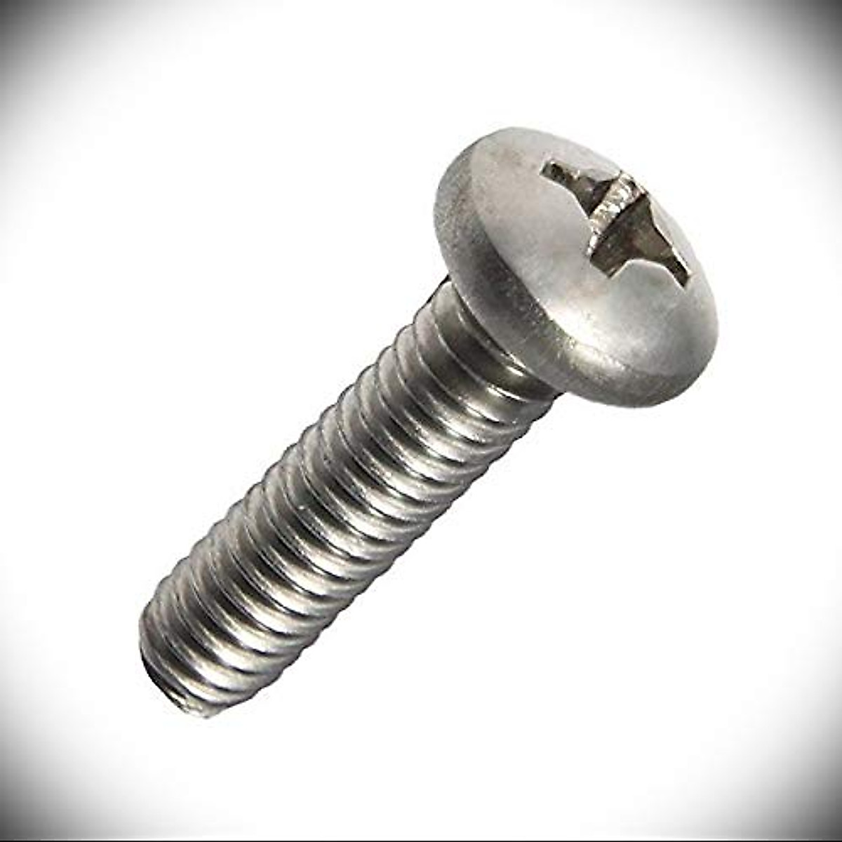 High-Strength Sheet Metal Screws - Durable Screws for Indoor and Outdoor Use - Versatile Screws for Crafting - 6-32 X 1-3/8" Size Pan Head Machine Screws Phillips Drive Stainless Steel Set of 100