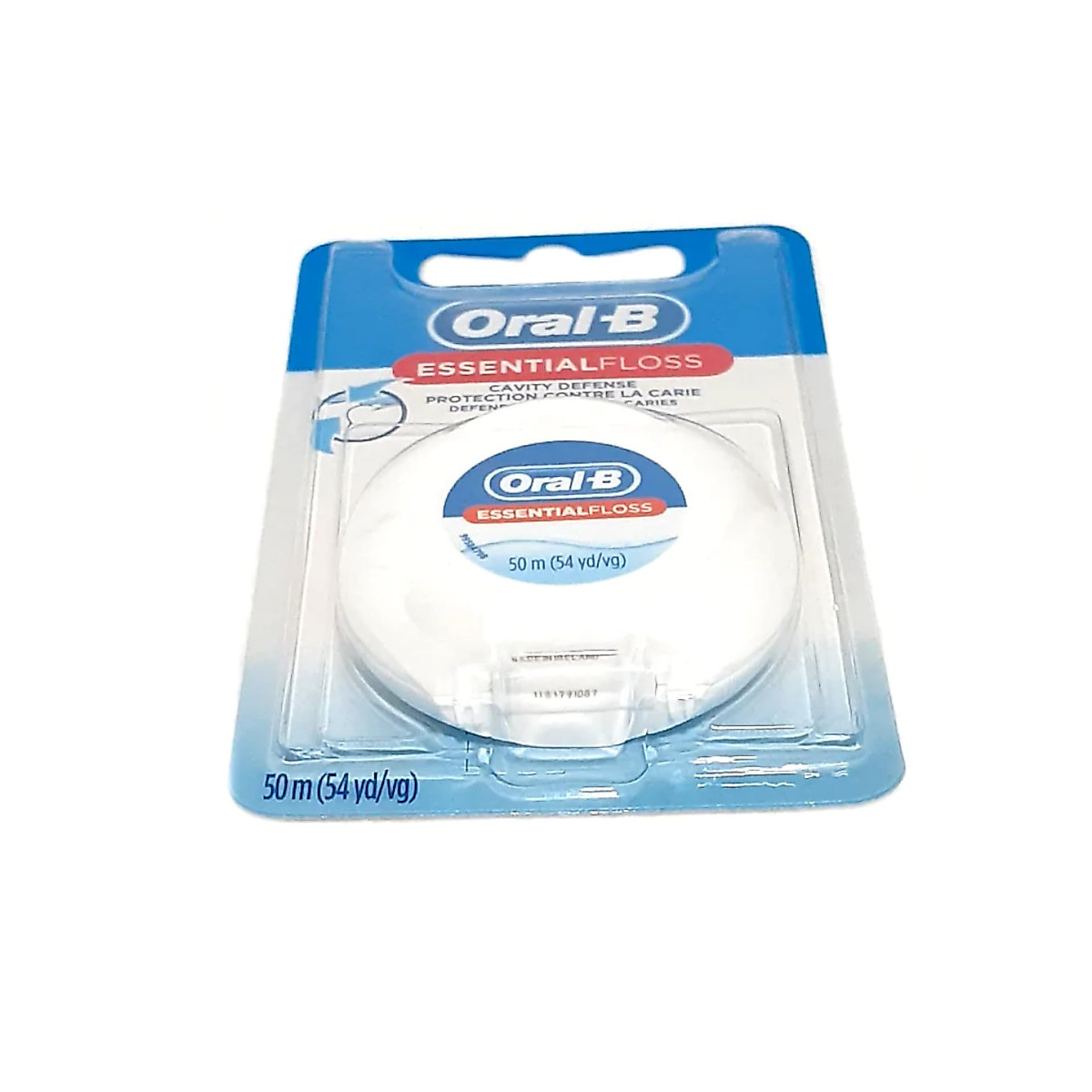 Oral-B Essential Floss 55 Yards Waxed (Pack of 6)