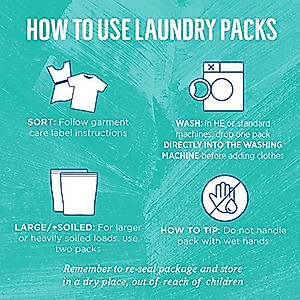 Seventh Generation Ultra Power Plus Laundry Detergent Packs Fresh Citrus 29.6 oz 42 count (pack of 2)