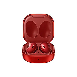 Samsung Galaxy Buds Live, True Wireless Earbuds with Active Noise Cancelling (Wireless Charging Case Included) - Bulk Packaging - Mystic Red