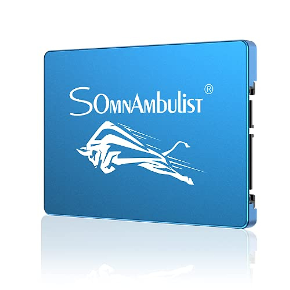 Somnambulist 2.5 inch SATA SSD120GB 240GB 60GB SATA3 Internal Ssd Solid State Hard Drive (Blue Cow-60GB)