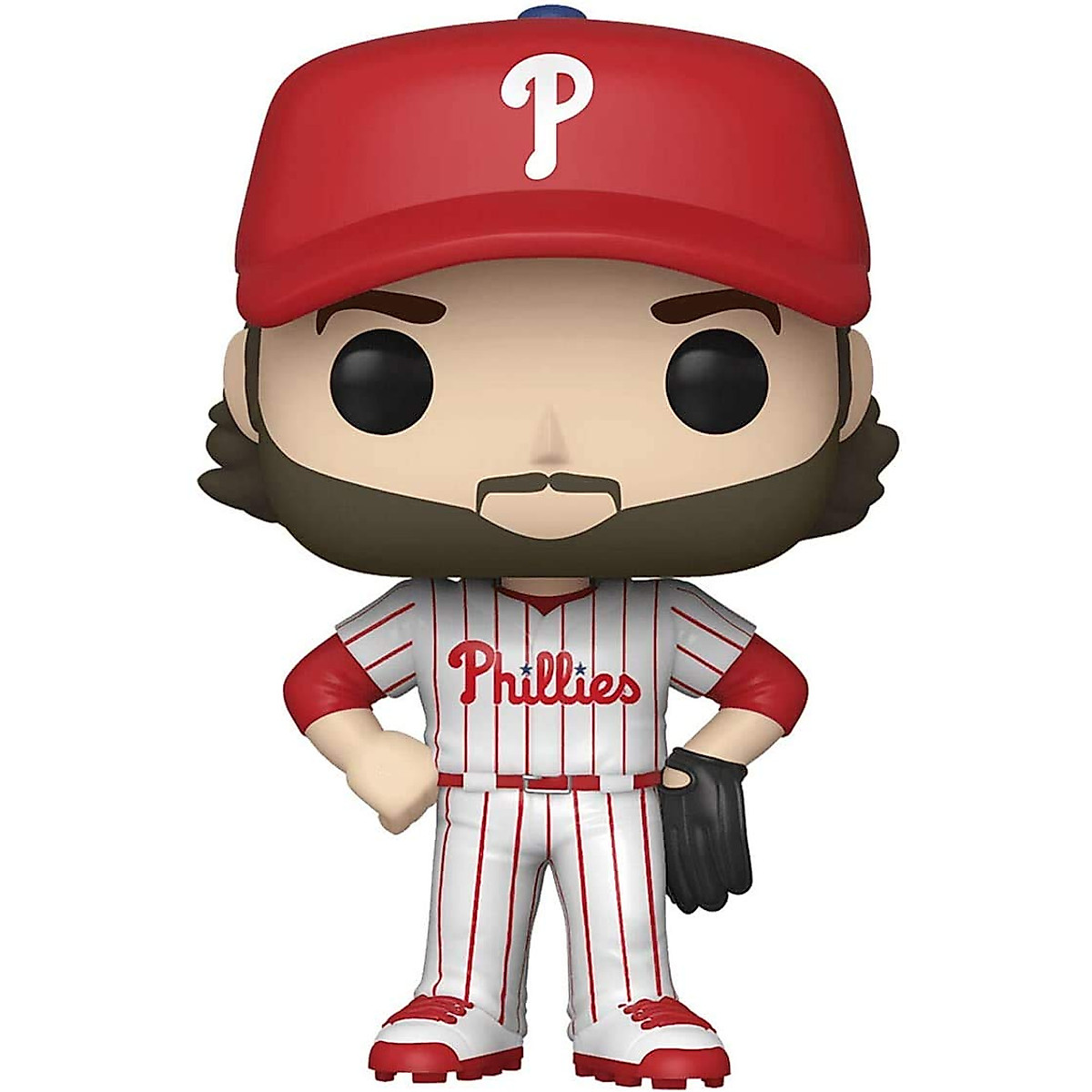 Bryce Harper Philadelphia Phillies White Jersey #34 Pop Sports MLB Action Figure (Bundled with EcoTek Pop Protector to Protect Display Box)