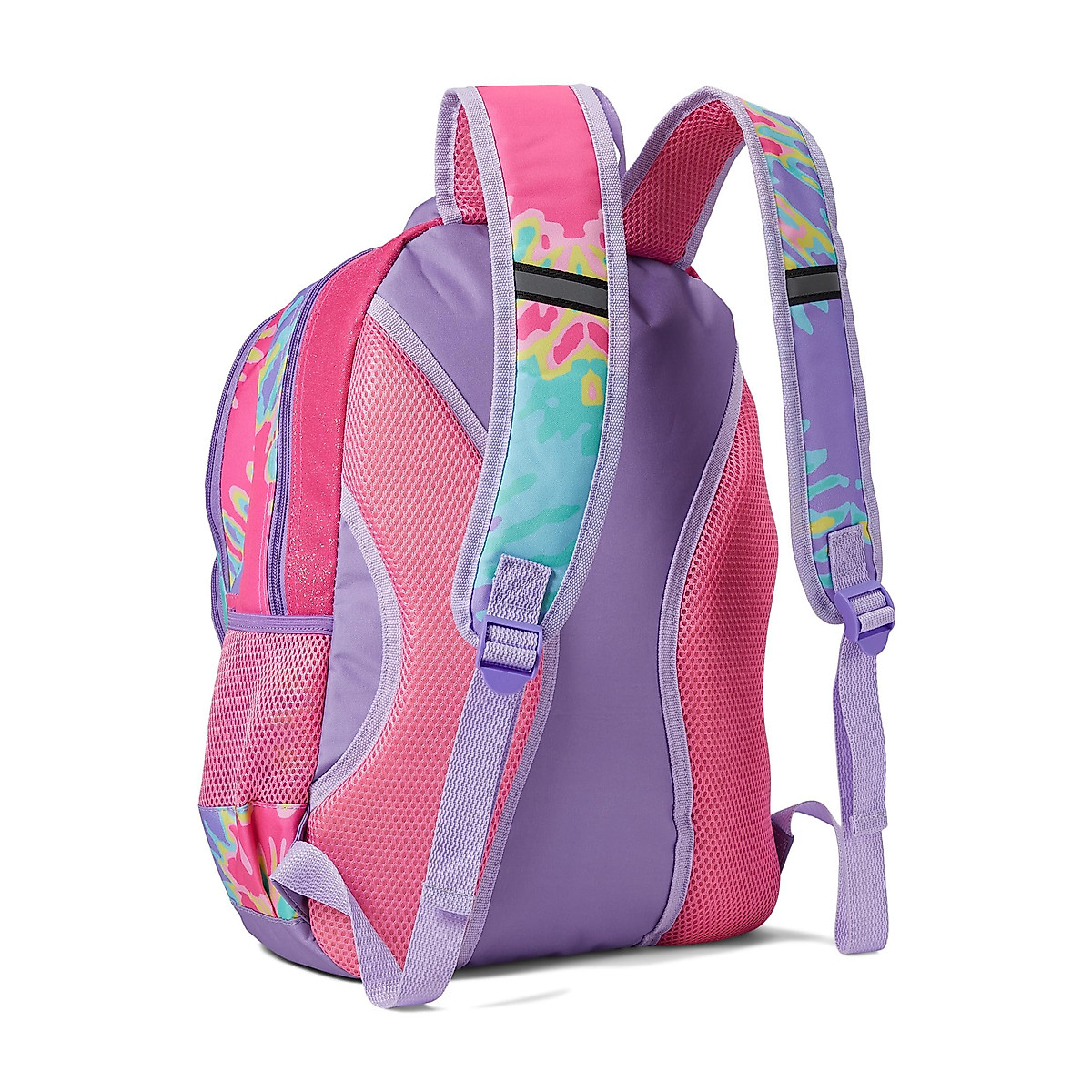 Western Chief Multi Compartment Backpack Bundle with Lunch Box and Pencil Pouch for Boys and Girls, Tie Dye, Medium