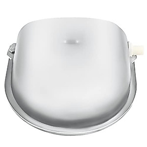 Automatic Waterer Bowl Stainless Steel Drinking Water Bowl Dispenser with Float Valve for Horse Cattle Goat Sheep Dog