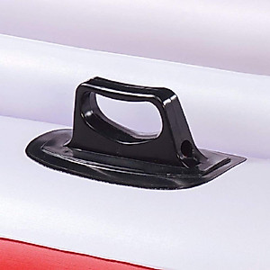 Pittman Outdoors River Drifter Inflatable Water Float Tube with Ice Chest Cooler, 2 Person