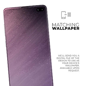 DesignSkinz Purple Dust Protective Vinyl Decal Wrap Skin Cover Compatible with The Samsung Galaxy S20 (Screen Trim & Back Glass Skin)