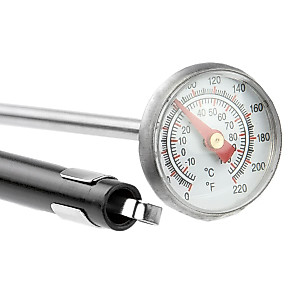 Home Basics Durable Cooking Thermometer, Stainless Steel