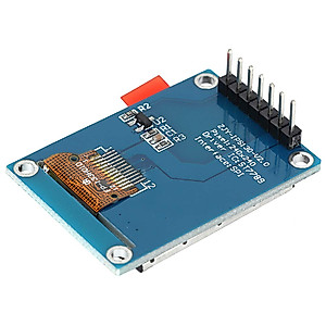 1.3 Inch IPS Color LCD Display Module 240x240 RGB 3.3V SPI ST7735 Vivid and Intuitive, 4 Mounting Holes for Arduino