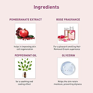 Sirona Hair Removal Cream for Women - 3.38 Fl Oz | with No Talc, No Harmful Chemicals | Ideal for Bikini Line,Underarm, Legs | Dermatologically Tested