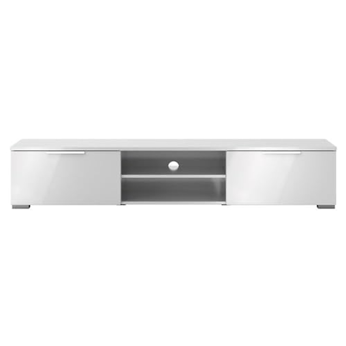 Tvilum Match TV Stand, White High Gloss