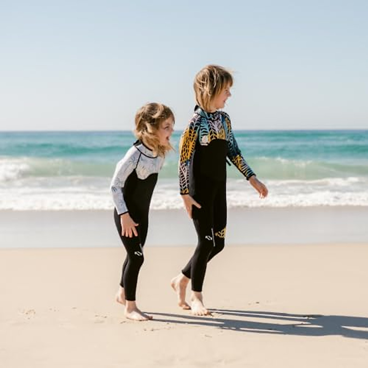 Move 2 Change Full Length Wetsuit Kids 3mm Neoprene Suit, Full Body Toddler Wetsuit, Kids Wetsuit for Boys & Girls. Swim, Surf, Play. Sun Safe Thermal Baby Swimsuit Boy, Baby Wetsuit, Kids Wetsuits