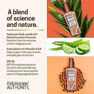 Ambi Even & Clear Daily Facial Moisturizer with SPF 30, 3.5 Ounce