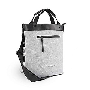 Sherpani Geo, Anti Theft Medium Crossbody Bag, Tote Bag, Travel Bag, Shoulder Bag, Purses for Women (Sterling)