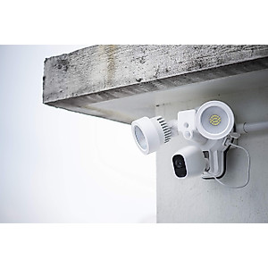 Wasserstein 3-in-1 Wired Floodlight, Charger and Mount Compatible with Arlo Pro & Arlo Pro 2 Only - 2000 Lumens Powerful Floodlight (Black) (Arlo Pro/Pro 2 NOT Included)