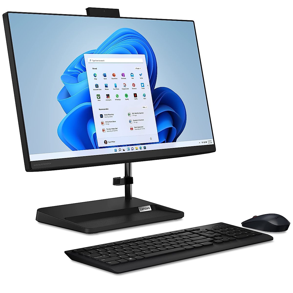 Lenovo 2023 IdeaCentre AIO 3 27" Touchscreen FHD All-in-One Desktop Computer, 13th Gen Intel 10-Core i7-13620H, 32GB DDR4 RAM, 1TB PCIe SSD, WiFi 6, Bluetooth 5.1, Black, Windows 11, BROAG