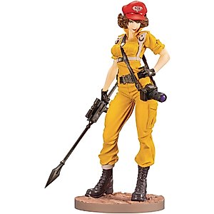 Kotobukiya GI Joe: Lady Jaye (Canary Ann Version) Bishoujo Statue, Multicolor