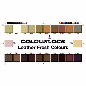 COLOURLOCK Leather Fresh Dye DIY Repair Colour, dye, Restorer for Scuffs, Small Cracks on car Seats, Sofas, Bags, settees and Clothing