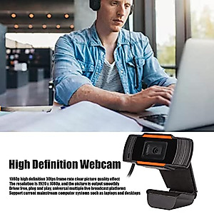 PENO 1920 x 1080p Webcam CMOS 1080P High Definition Rotatable Design High Webcam