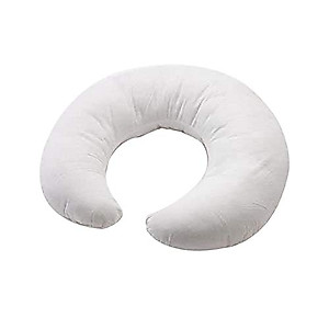 Bacati - Construction Multicolor Boys Nursing Pillow with POLYFILLED Insert Ultra-Soft 100% Cotton Fabric in a Fashionable Two-Sided Design