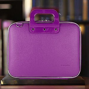 Sumac Slim Crossbody Messenger Professional Executive Business Meeting Briefcase Bag for 12 inch Surface Pro 8 Samsung Galaxy Tab S7 FE 12.4 iPad Pro 11