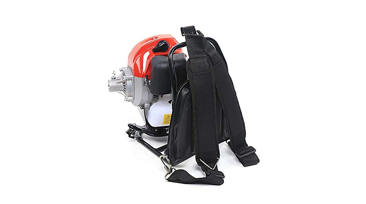 Backpack Lawn Mower 3-in-1 Garden Tool for Grass, Weeds & Soil