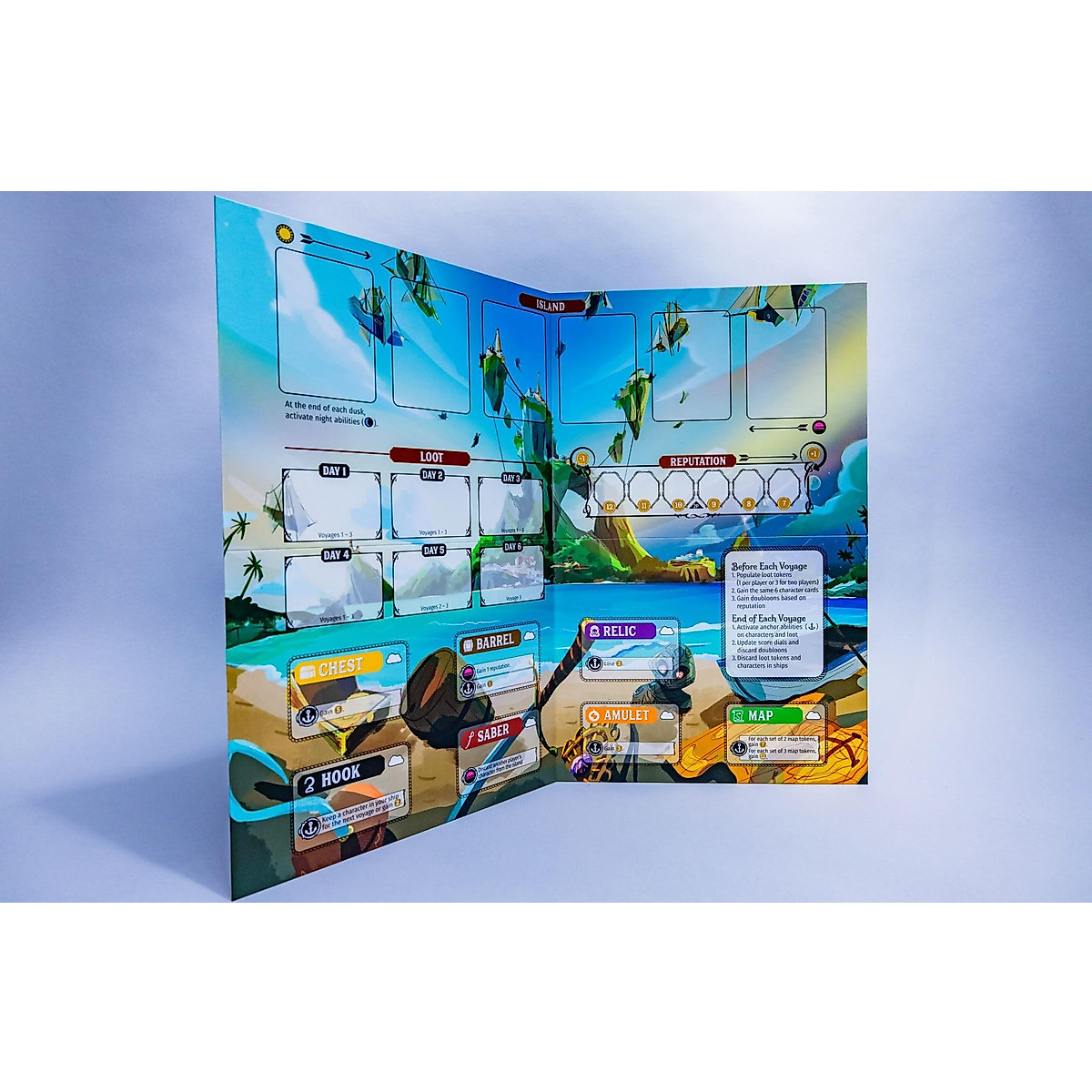 Stonemaier Games: Libertalia: Winds of Galecrest | Pirate-Animal Crews Take to The Skies in This Strategy Board Game About Collecting Loot | 1-6 Players, 60 Mins, Ages 14+