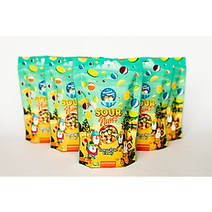 Sour Nums 5.1 Ounce Bag - Freeze Dried Candy - Sour Fruit Flavor - Gluten Free, Premium Quality