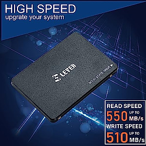 LEVEN JS600 SSD 2TB Internal Solid State Drive, Up to 550MB/s, Compatible with Laptop and PC Desktops