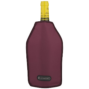 Le Creuset Wine Cooler Sleeve, Burgundy, Burgandy