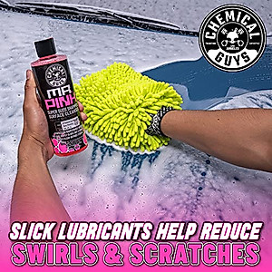 Chemical Guys CWS_402 Mr. Pink Foaming Car Wash Soap (Works with Foam Cannons, Foam Guns or Bucket Washes) Safe for Cars, Trucks, Motorcycles, RVs & More, 128 fl oz, Candy Scent