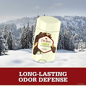 Old Spice Antiperspirant Deodorant for Men, Timber With Sandalwood, Inspired by Natural Elements, Invisible Solid, 2.6 Oz, Pack of 12
