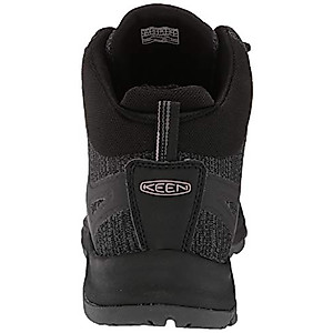 KEEN Womens Terradora 2 Waterproof Mid Height Hiking Boot, Black/Magnet, 8.5 US