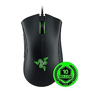 Razer Death Adder Essential - Right-Handed Gaming Mouse (RZ01-02540100-R3U1) (Renewed)
