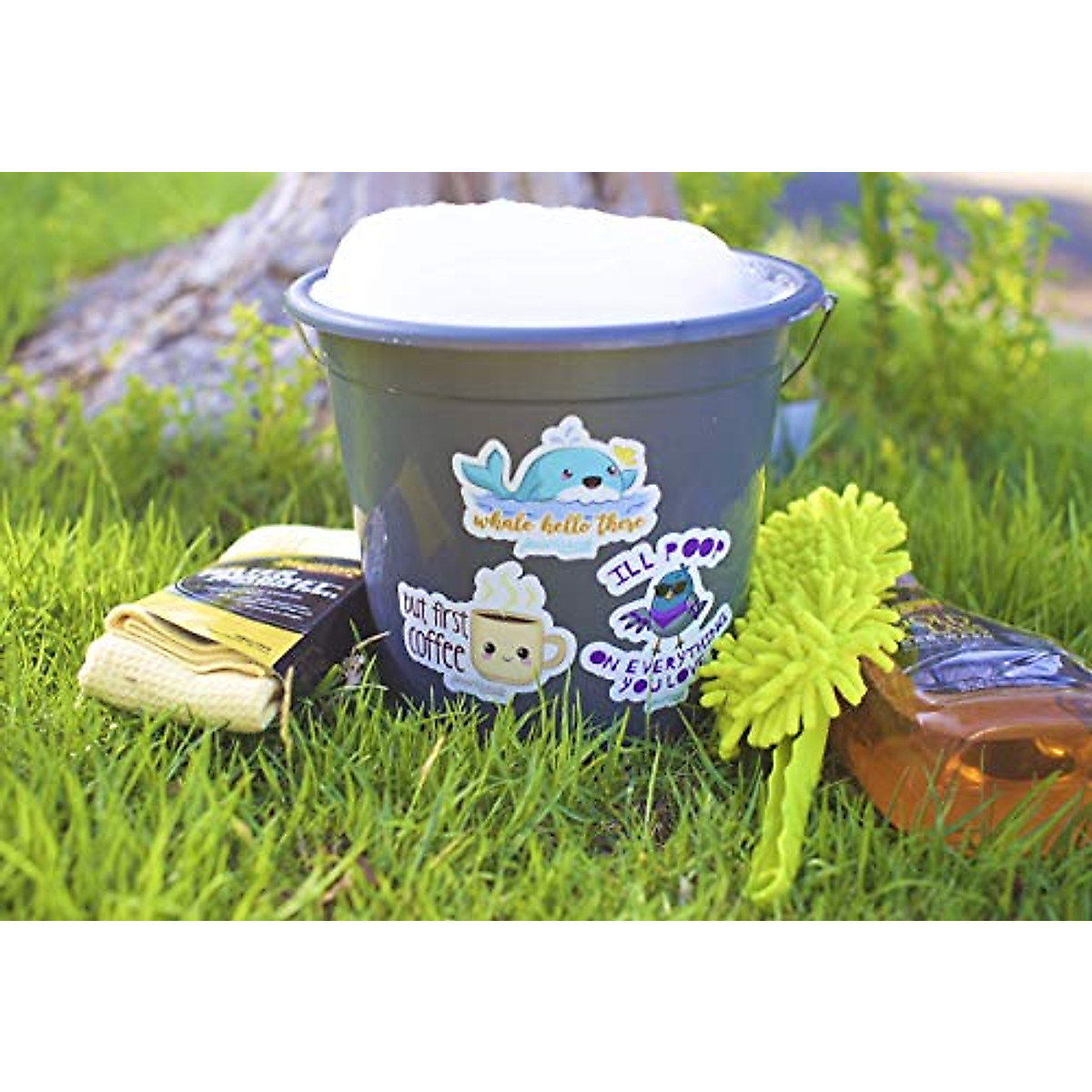 Broccoli Pun Sticker - Rock Out With Your Broc Out - 4 Inch WaterProof - Vinyl Stickers, Laptop Decal, Water Bottle Sticker, Car Decal, Funny Stickers, Small Gift, Sticker Pun, Fun Puns, Funny Puns