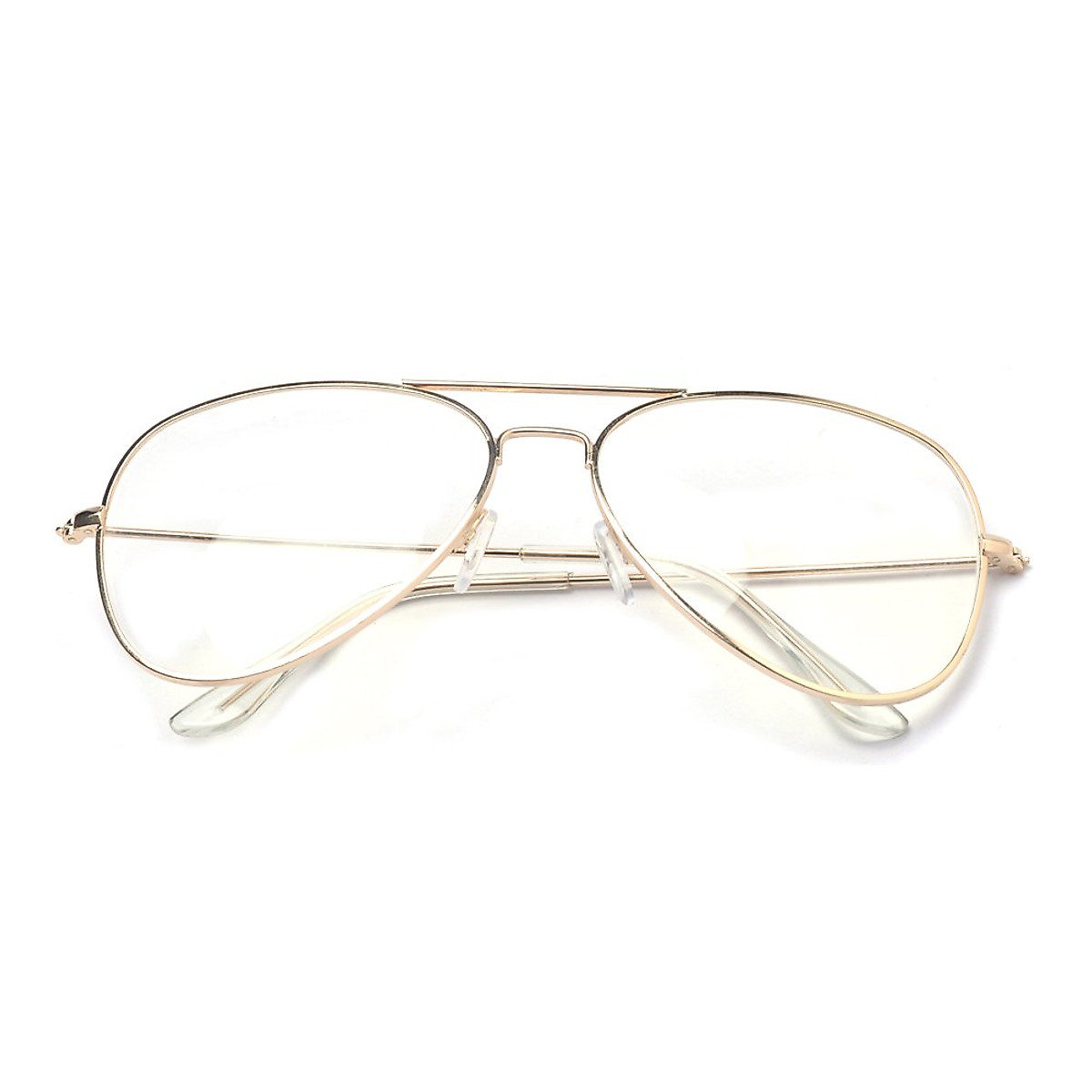 Outray Classic Aviator Metal Frame Clear Lens Glasses 2167c2 Gold