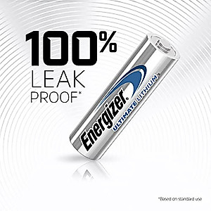 Energizer AA Batteries, Ultimate Double A Battery Lithium, 12 Count