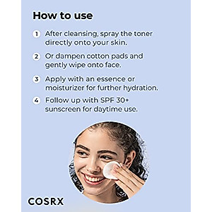 COSRX AHA/BHA Treatment Toner, Facial Exfoliating Spray for Whiteheads, Pores, and Uneven Skin, 5.07 fl.oz/ 150ml, Not Tested on Animals, No Parabens, No Sulfates, No Phthalates, Korean Skincare