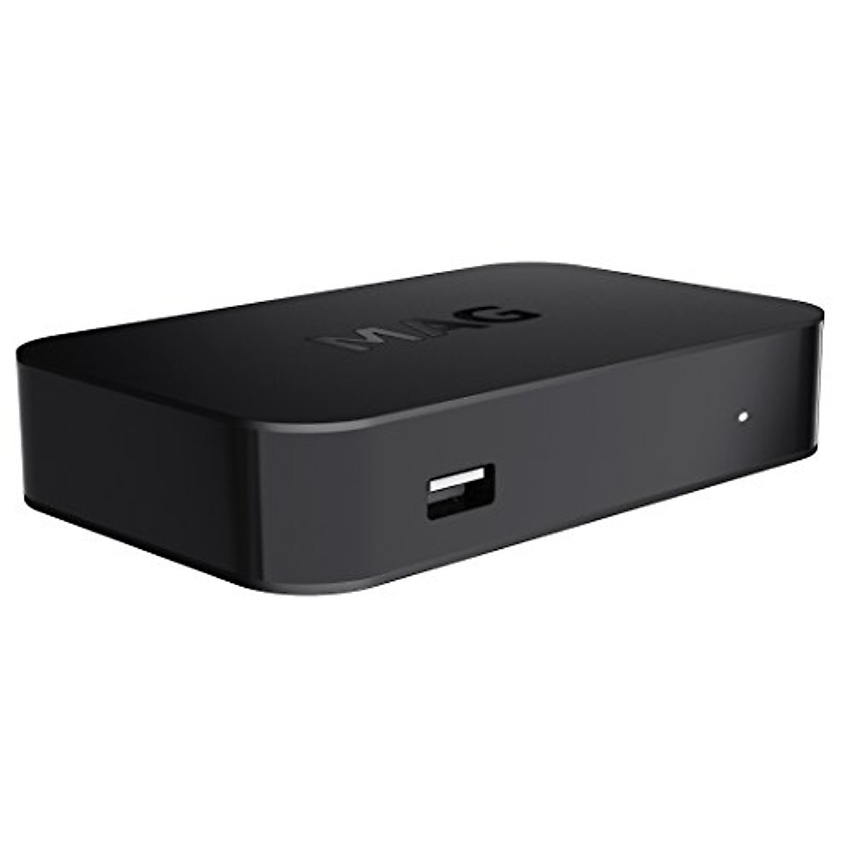 Infomir MAG420w1 Set-Top Box 4K HEVC Support 512 Mb RAM, 512 Mb NAND, USB × 2 pcs. (3.0, 2.0), Built-in Wi-Fi, Linux OS, HDMI and RCA outputs